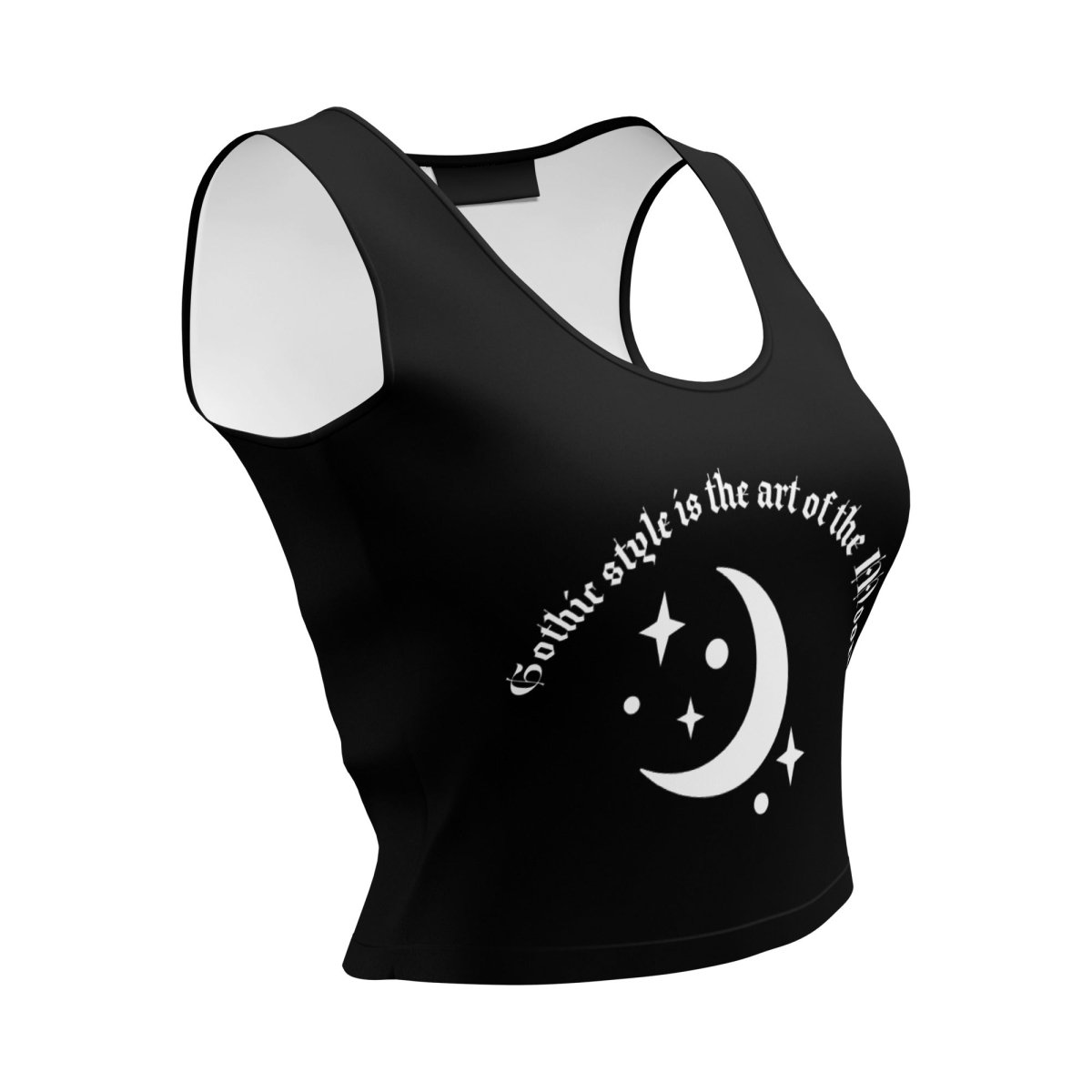 Castle Gothic Crop Top "Art of the Moon" | Castle Gothic